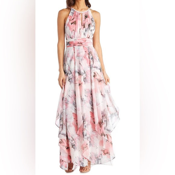 R & M Richards | Dresses | Stunning Maxi Multi Layered Sundress For ...